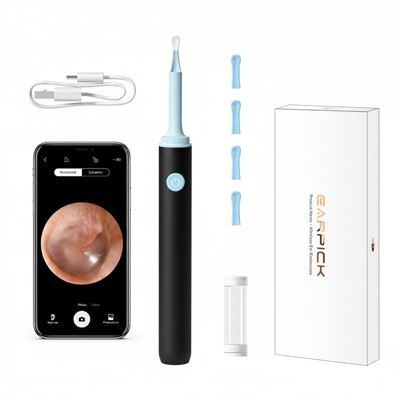 Wireless 3.5mm Visual Endoscope 5MP camera WIFI Ear Wax Removal Smart ...